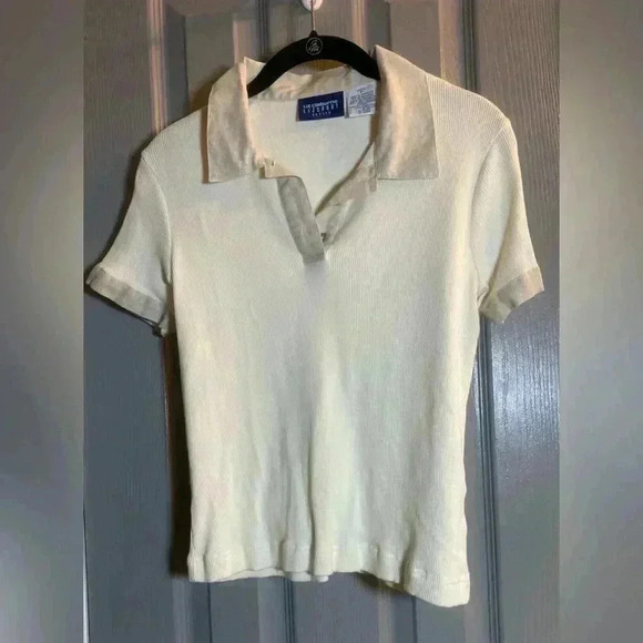 Liz Claiborne | Tops | Liz Claiborne Lizsport Petite In A Cream Color ...